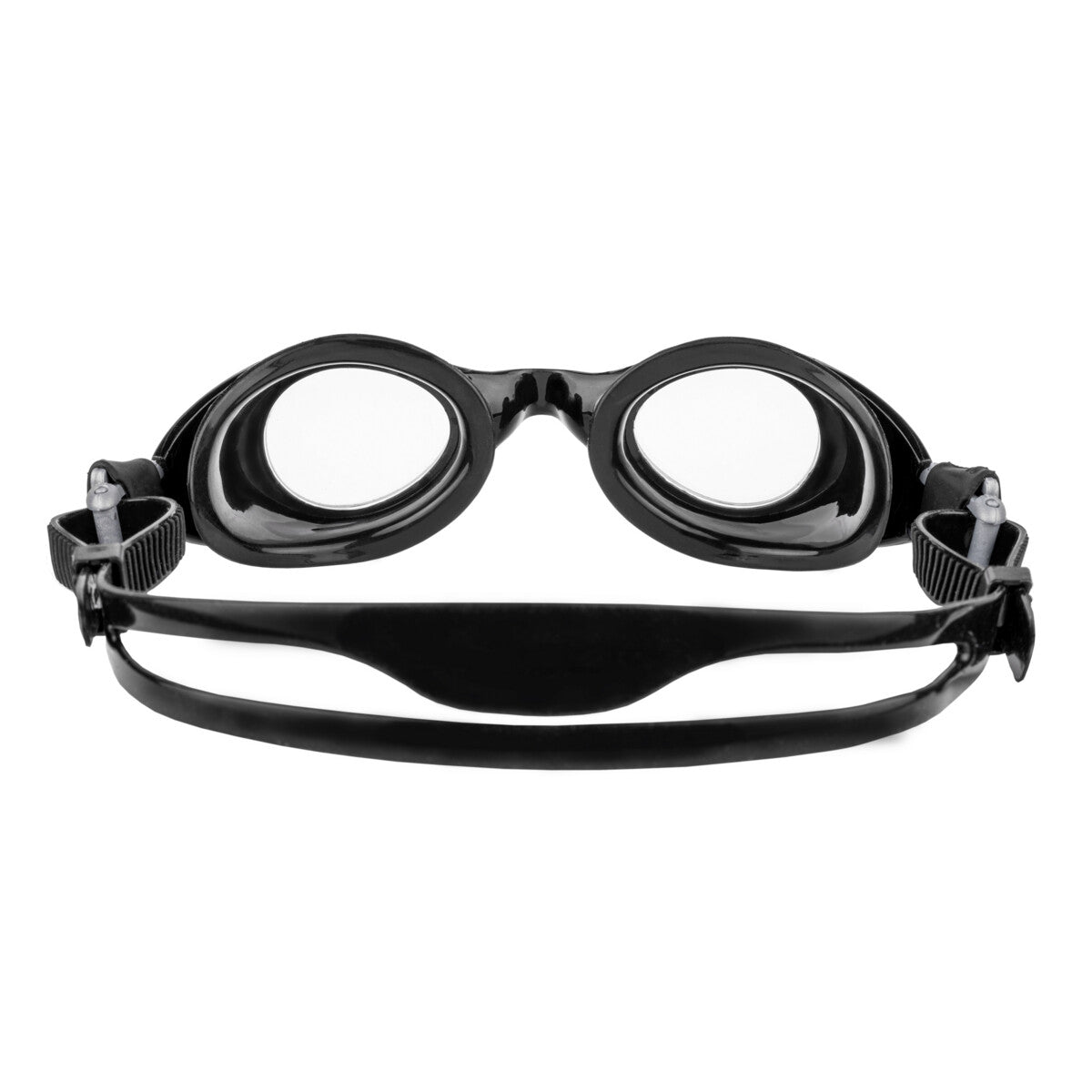 ZOGGS Vision Optical Corrective Goggle משקפת שחייה בצבע שחור עם עדשות ...